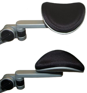 Articulating Gel Forearm Support with Removable Mouse Tray by Aidata ...