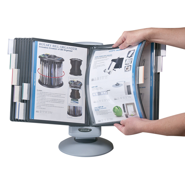 Flip & Find 2-Motion Rotary Reference Organizer by Aidata : ErgoCanada ...