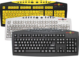 Keys-U-See Large Print USB Keyboard by Genesis Worldwide Enterprises ...