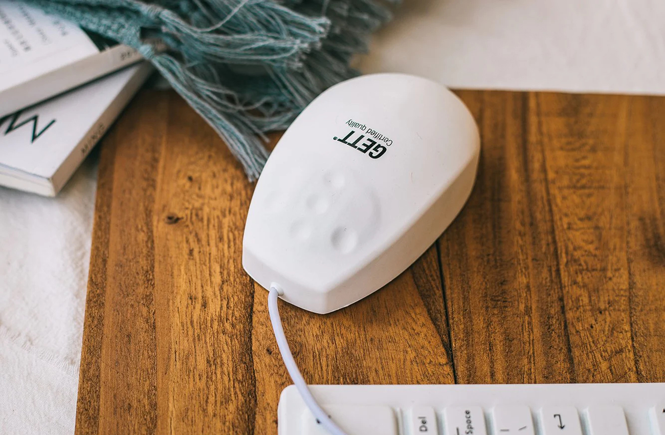 CleanType Compact Medical Click Scroll Mouse by GETT : ErgoCanada ...