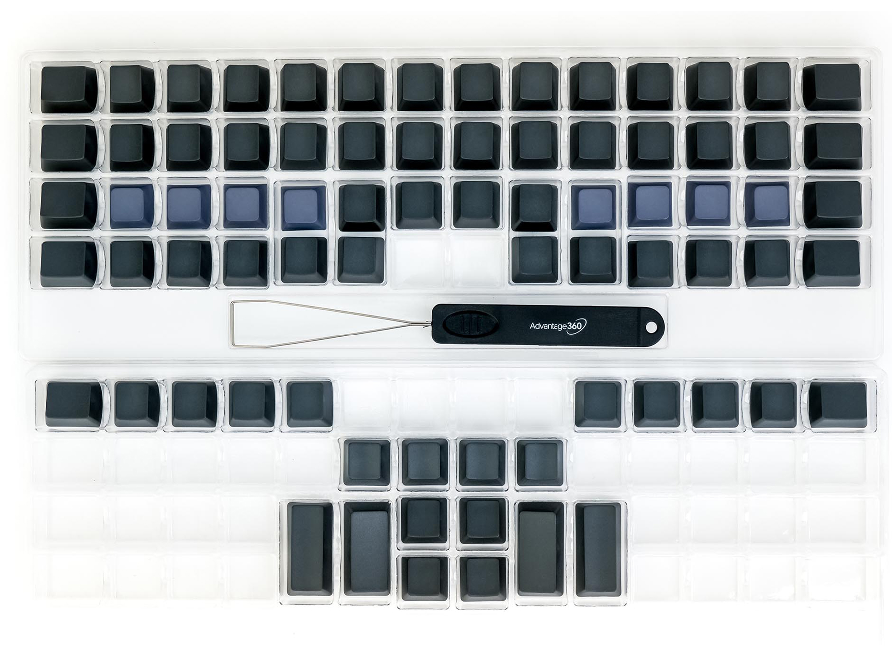 Advantage360 PRO Linear Quiet Contoured Keyboard by Kinesis Corporation ...