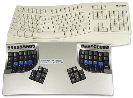 Advantage Pro Contoured Keyboard by Kinesis Corporation : ErgoCanada ...