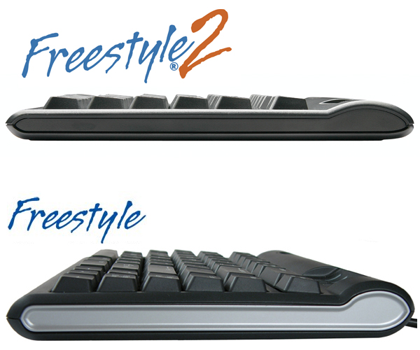 Freestyle2 Keyboard for PC by Kinesis Corporation : ErgoCanada ...