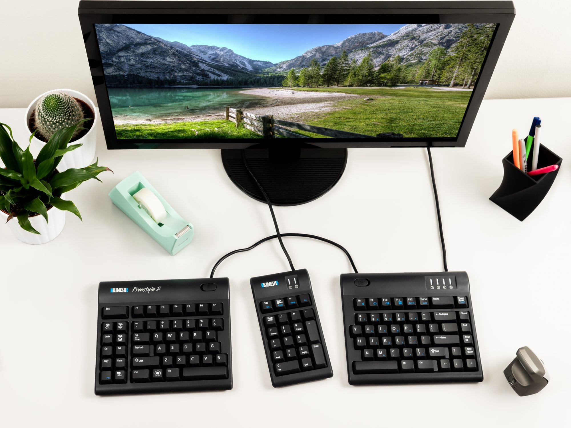 Freestyle2 Keypad for PC and Mac by Kinesis Corporation : ErgoCanada ...
