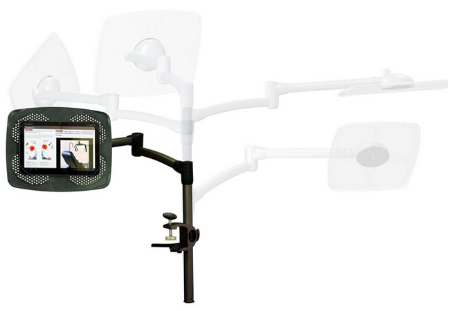 LEVO G2 Deluxe Table Clamp Stand for iPads, Tablets and eReaders by ...