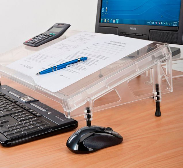 Microdesk Document Holder and Writing Surface by The Good Use Company ...